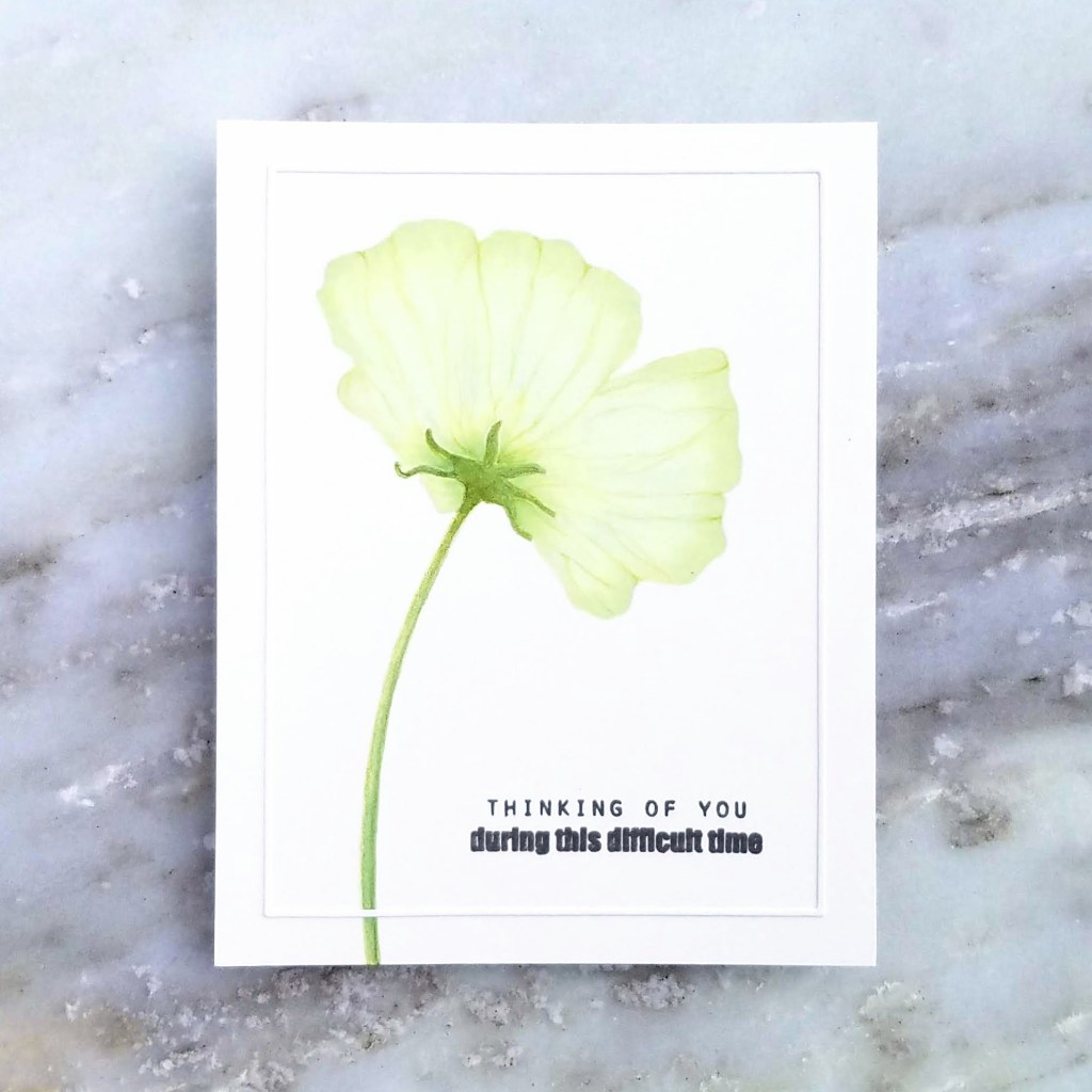 Thinking Of You During This Difficult Time – SkyPaperScissors