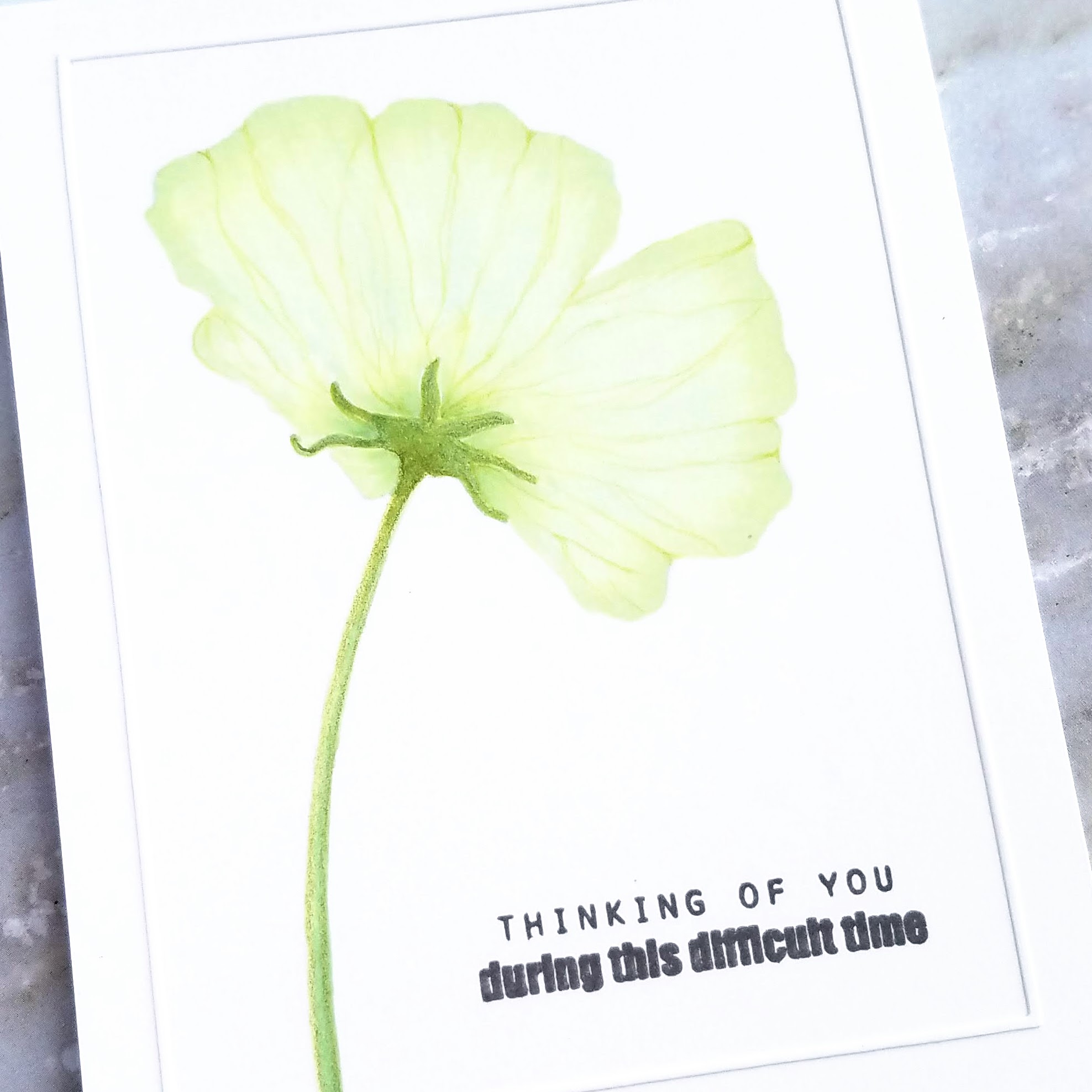 Thinking Of You During This Difficult Time – SkyPaperScissors
