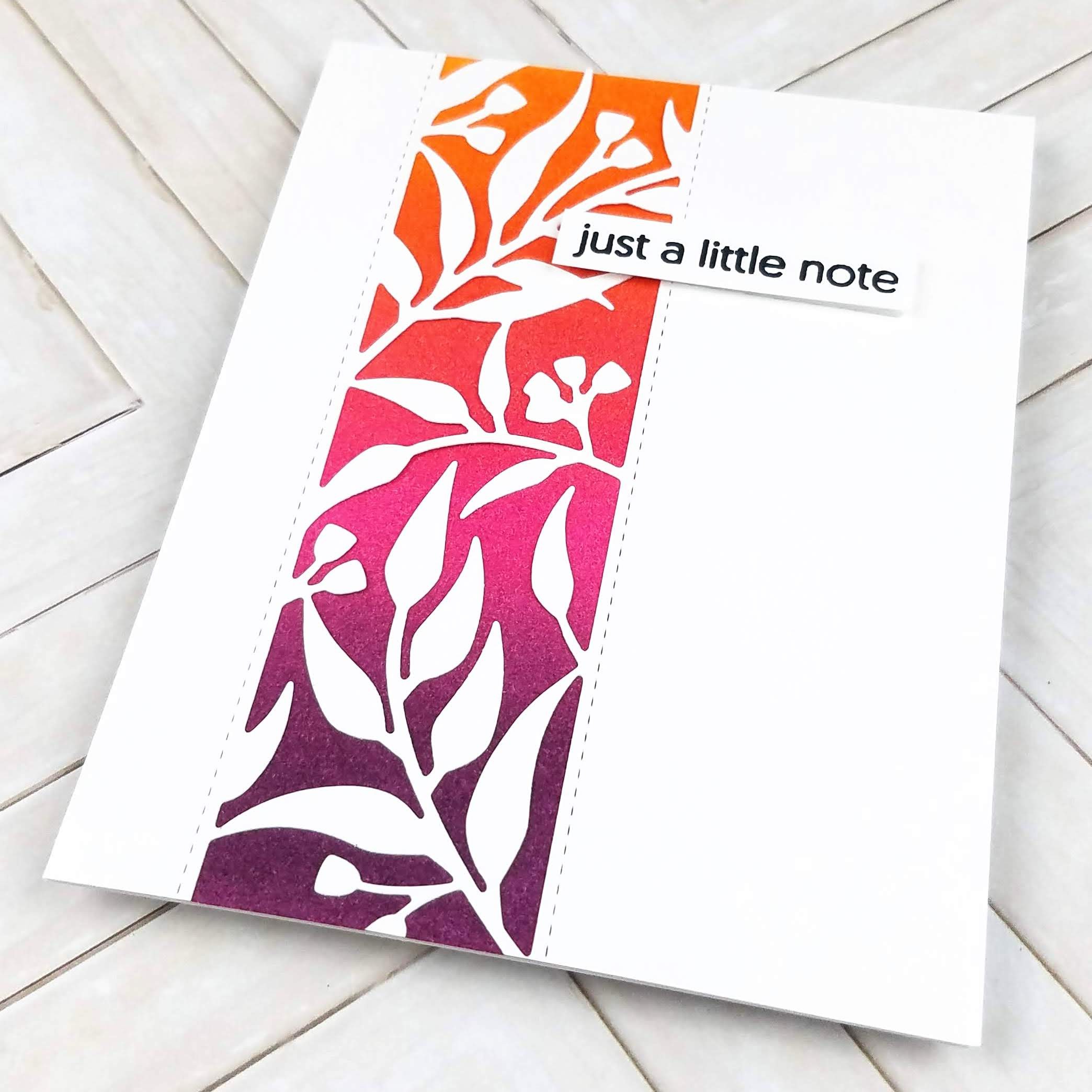 Just A Little Note – SkyPaperScissors
