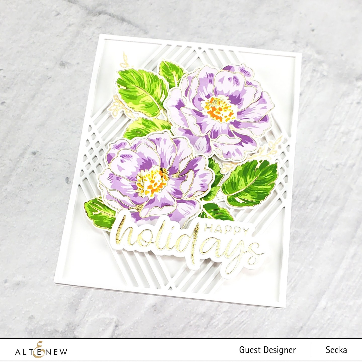 Sending A Happy Hello | Altenew 9th Anniversary Blog Hop Day 1 ...