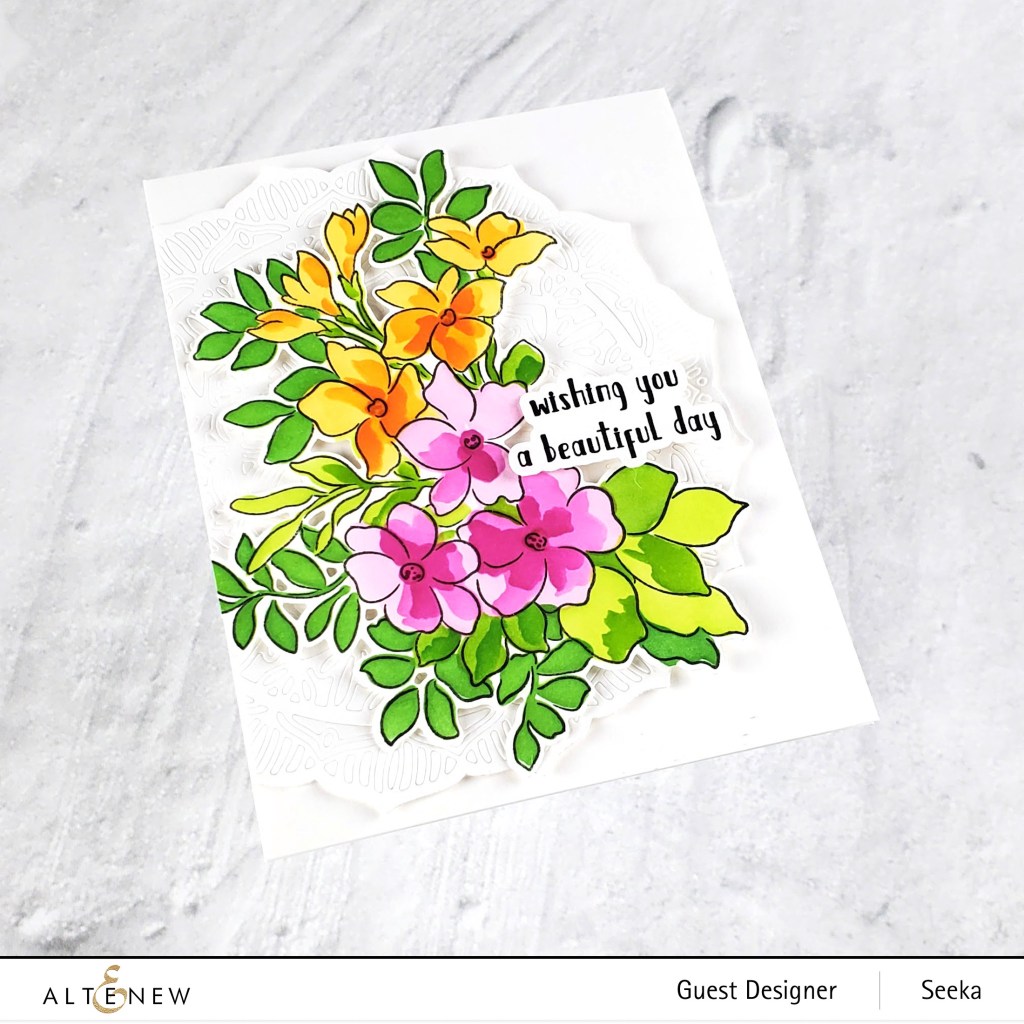 Wishing You A Beautiful Day | Altenew December 2022 Marvelous Monthly ...