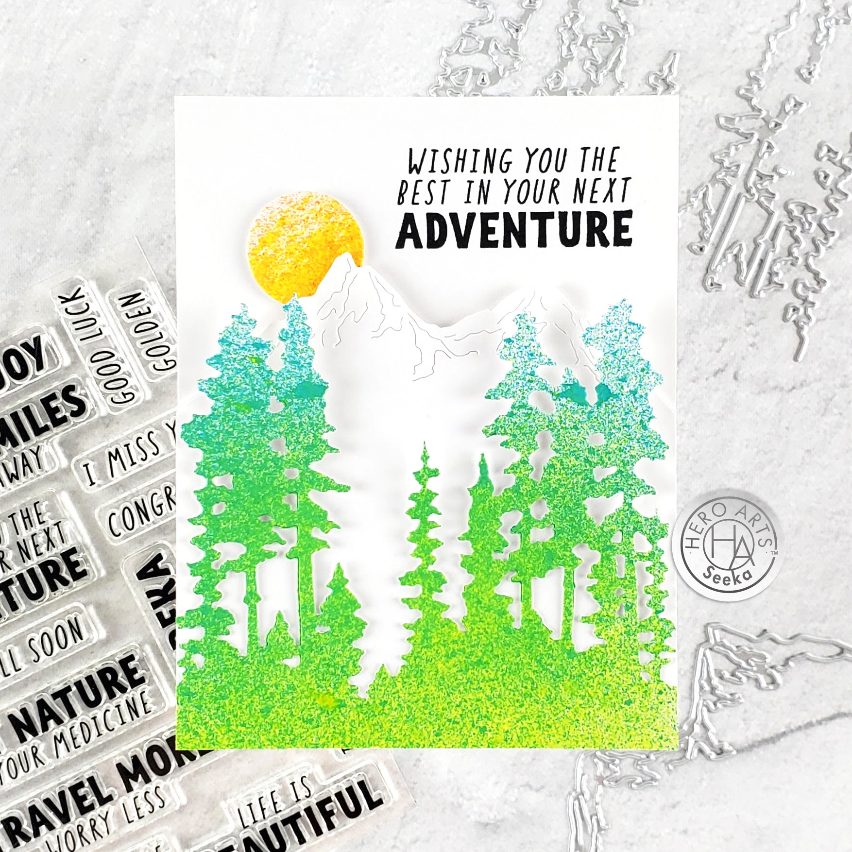Wishing You The Best In Your Next Adventure | Hero Arts August 2023 ...
