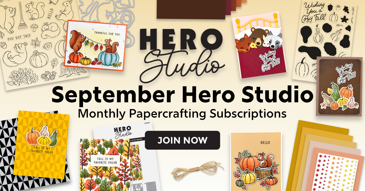 Fall Is My Favorite Color | Hero Arts September 2025 Release Blog Hop ...